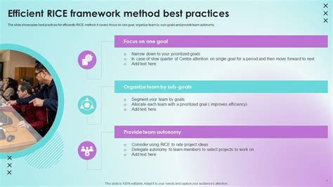 Rice Framework Powerpoint Ppt Template Bundles Ppt Template