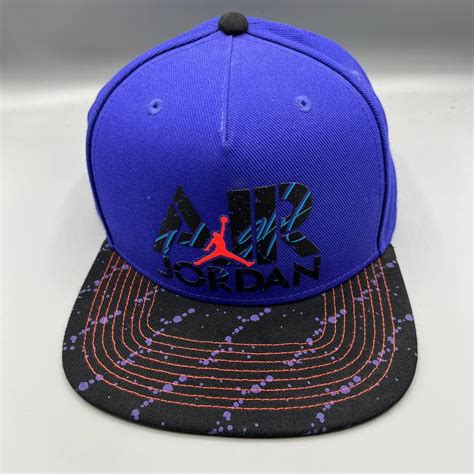 Jordan Brand Air Jordan Hat Men Aqua Jumpman Snap Back Cap New Grailed