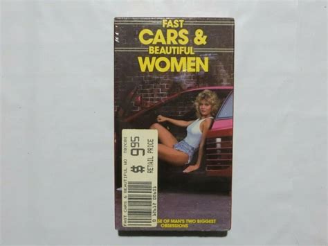 FAST CARS BEAUTIFUL WOMEN VHS Vintage SIMITAR ENTERTAINMENT NEW X