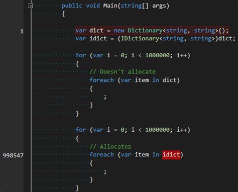 Avoid Enumeration Allocation Via Interface · Issue 4505 · Dotnetruntime · Github