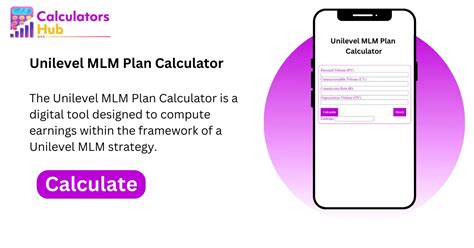 Uni Level Mlm Plan Calculator Online
