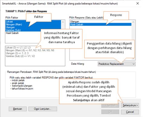 Analisis Percobaan Split Plot Ral Rak Panduan Menggunakan Smartstatxl