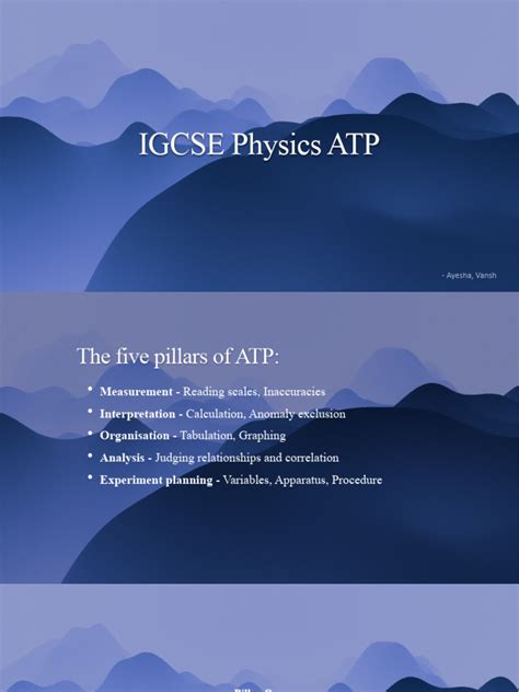 Ig Physics Atp Pdf Experiment Accuracy And Precision