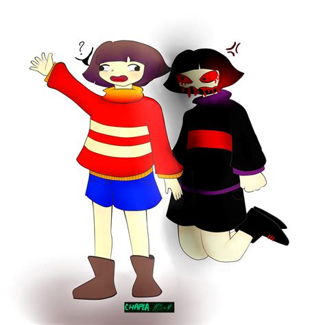 UNDERFAIL Frask Y Chara By ChaplaParlante On DeviantArt