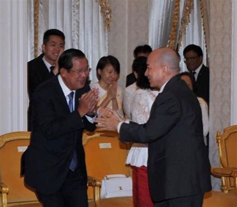 សម្ដេចតេជោ ហ៊ុន សែន និងសម្ដេចកិត្តិព្រឹទ្ធបណ្ឌិត