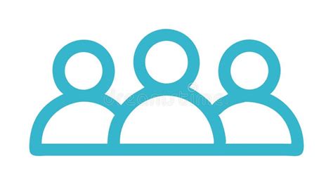 Three Users Team Group People Icon Vector Design Generative Ai Stock Vector Illustration Of