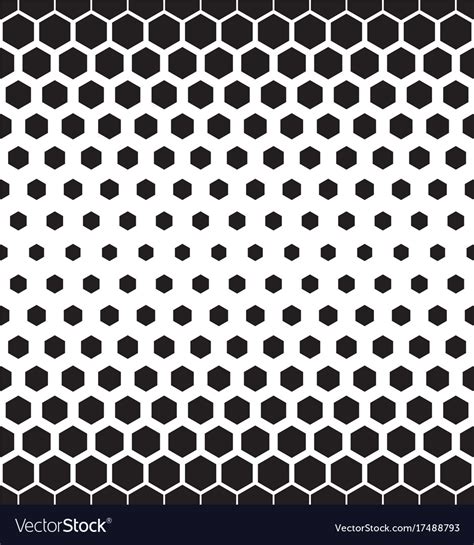 Abstract Seamless Pattern With Gradient Effect Vector Image