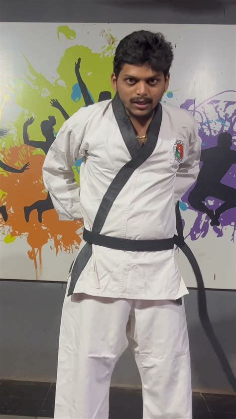 How To Tie Karate Belt Karate Martialarts Indiankarate Youtube