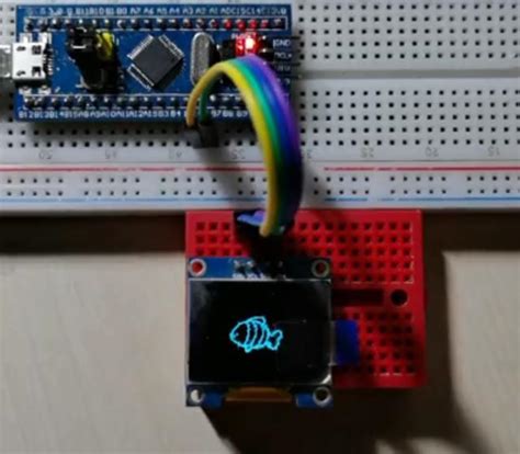 Stm32单片机屏幕一直闪stm32使用hal库函数点亮oled Csdn博客