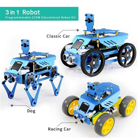 adeept adr021 alter all in one raspberry pi buildable diy smart robotic