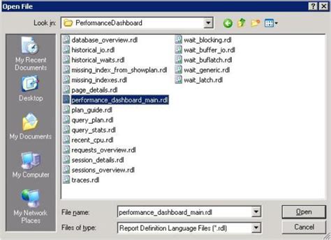 Installing Sql Server 2005 Performance Dashboard Reports