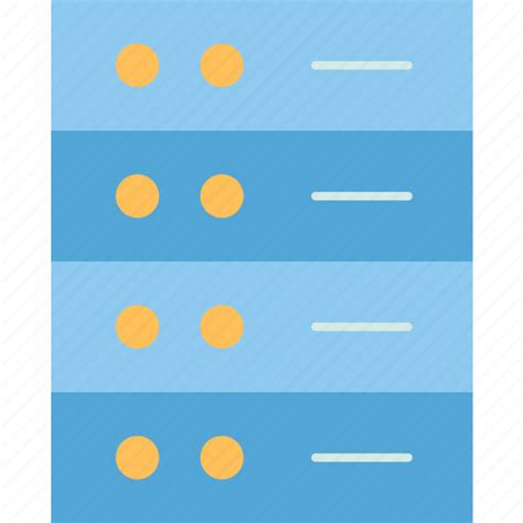 Data Server Center Hosting Infrastructure Icon Download On Iconfinder