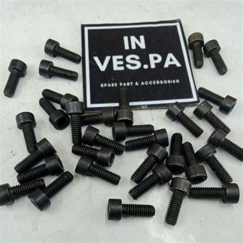 Jual Baut Baud L Baja 6mm Cocok Untuk Tutup Kipas Vespa Shopee Indonesia