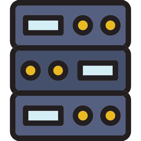 Server Generic Color Lineal Color Icon