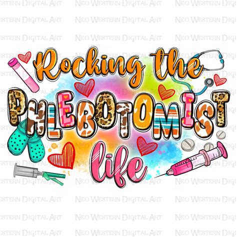 Rocking The Phlebotomist Life Png Medical Png Nurse Png Western