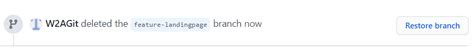 merge the branches using pull request in github way2automation