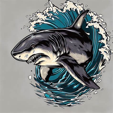 Premium Vector Ride The Surge Dive Into Adventure With A Vibrant Tee