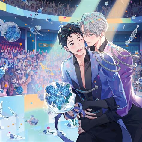 900x900 Resolution Yuuri Katsuki And Victor Nikiforov Yuri On Ice 900x900 Resolution