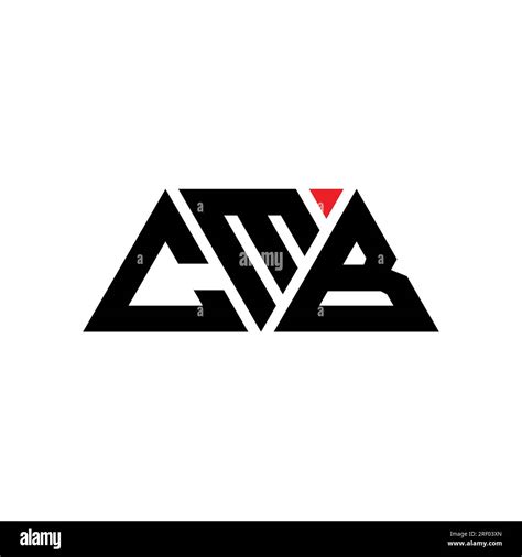 Cmb Triangle Letter Logo Design With Triangle Shape Cmb Triangle Logo Design Monogram Cmb