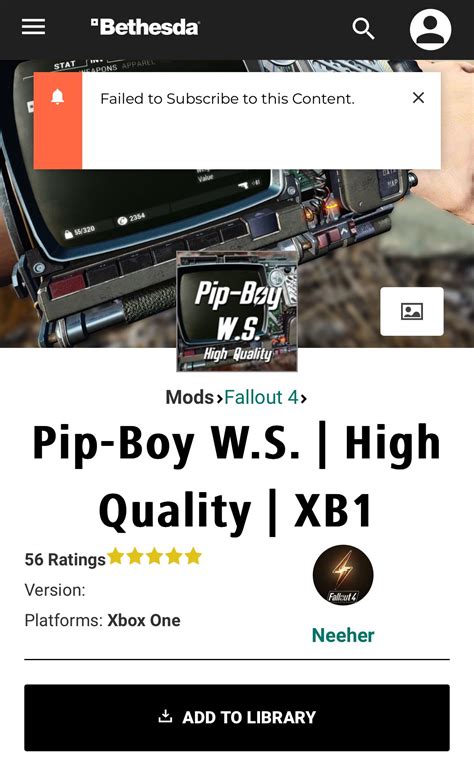 Mod Support Gone On Xbox R Fallout4mods
