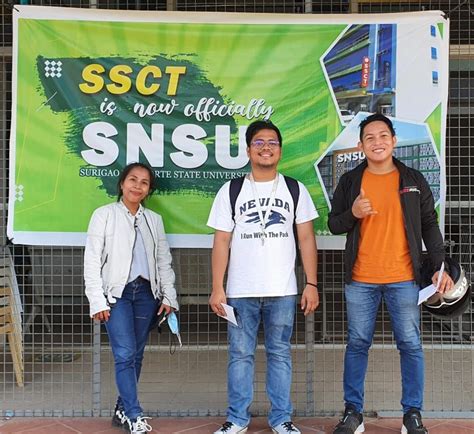 Snsu Holds Contest For University Logo Top 3 Winners Named Surigao