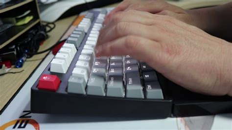 Abko Hacker K662 카일 광축 완전방수 축교환 어반그레이 V2 리니어 타건영상 Youtube