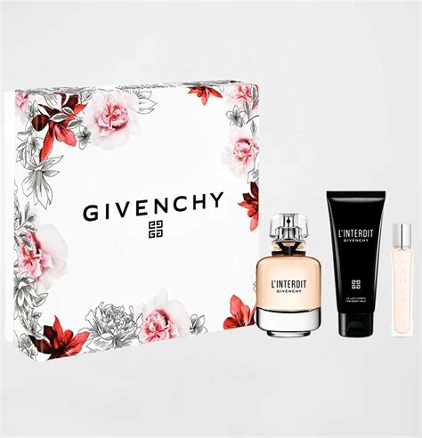 Givenchy Linterdit Eau De Parfum 3 Piece T Set Jmk Cellars Perfumes