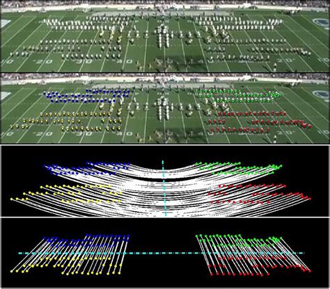 Detection And Tracking Lattice And Reflection Patterns On Video