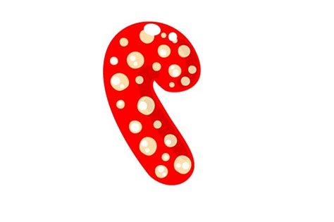 Polka Dot Candy Cane Svg Cut File By Creative Fabrica Crafts · Creative