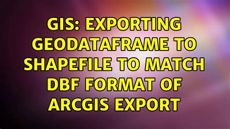 gis exporting geodataframe to shapefile to match dbf format of arcgis