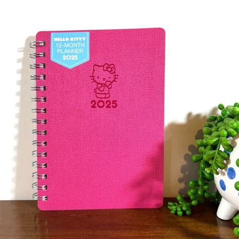 Hello Kitty Office 225 Hello Kitty Planner Agenda Weekly Pages And Monthly Calendars Ocs