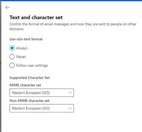 Does Outlook Support Uft 8 Encoding Microsoft Qanda