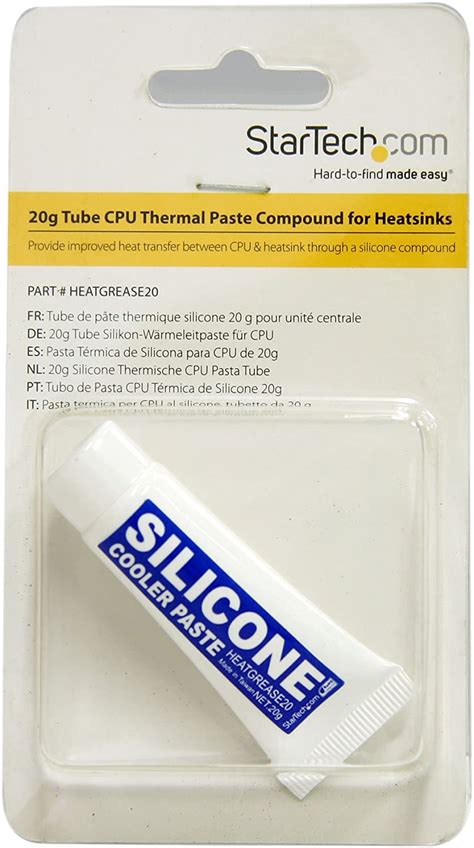 20g Tube Cpu Thermal Paste Grease Compound For Heatsinks