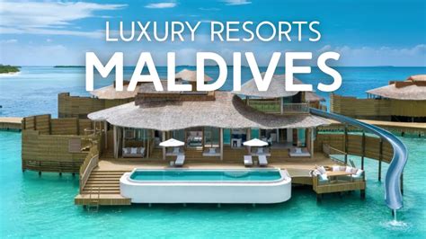 Top 5 Most Luxurious Resorts In The Maldives Youtube