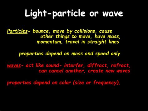 Ppt Light Particle Or Wave Powerpoint Presentation Free Download