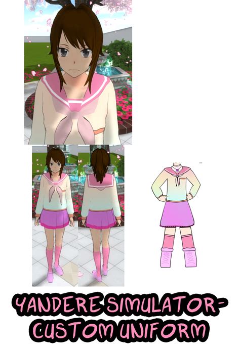 Yandere Simulator Custom Uniform And Hair By Imaginaryalchemist On