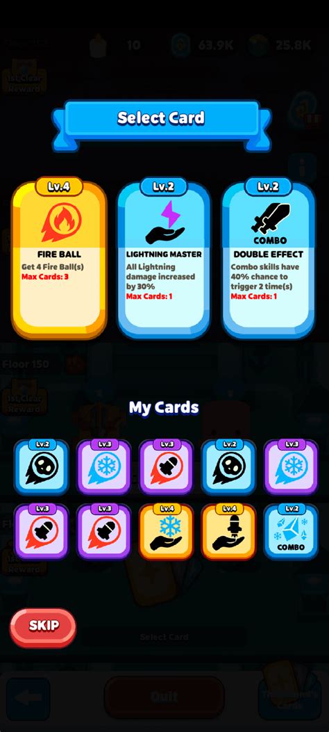 Level 4 Tower Card Other Than The Shop Rpunball