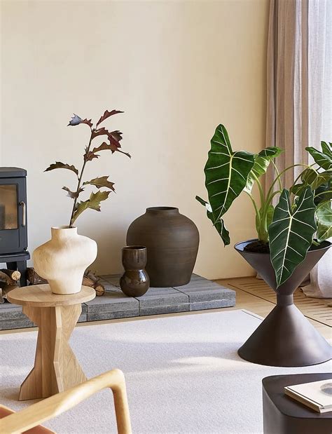 Urban Nature Culture Urban Nature Culture Vase Noan Dark Downtown Brown