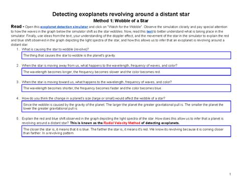 Detecting Exoplanets How To See If There Is Detecting Exoplanets