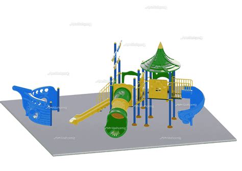 Pbgem 02 Gemi Model Çocuk Oyun Parkı Park Bahçemiz