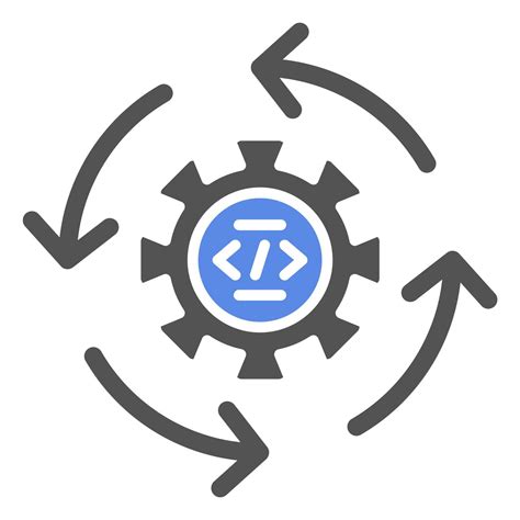 Continuous Integration Vector Icon Style 22409485 Vector Art At Vecteezy