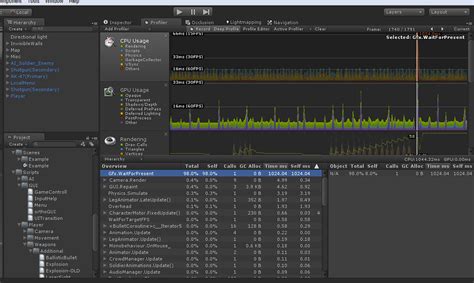 Incredible Gfx WaitForPresent Spikes Crashing GPU DirectX Unity Engine Unity Discussions
