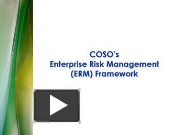 COSO Presentation Free To View