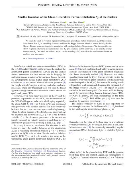 Pdf Small X Evolution Of The Gluon Generalized Parton Distribution E