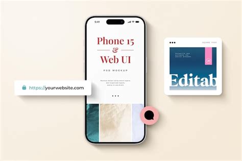 Premium Psd Mobile Phone And Web Ui Mockup Design Template Psd