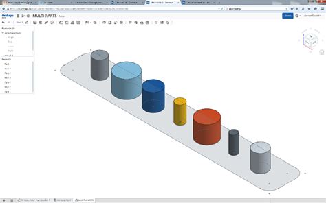 Multiple Parts From 1 Sketch — Onshape