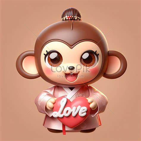 3d Render Monkey Anima Picture And Hd Photos Free Download On Lovepik