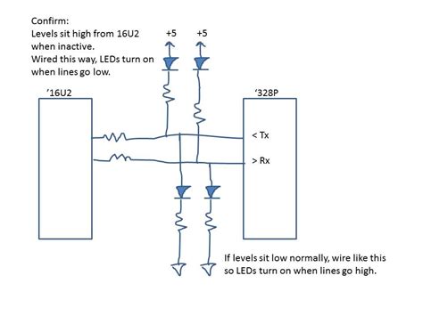 Can I Put Leds On Serial Line To Show Activity General Electronics Arduino Forum