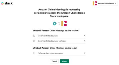 Announcing The Amazon Chime Meetings App For Slack Business Productivity