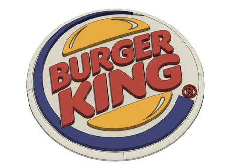 Burger King Logo By Chochi3d Makerworld Download Free 3d Models